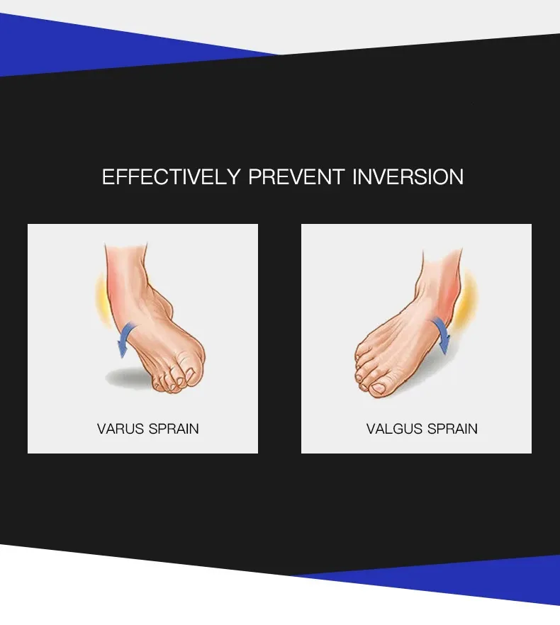 Ankle Support Compression Sleeve Breathable Bandage for Injury Recovery ...