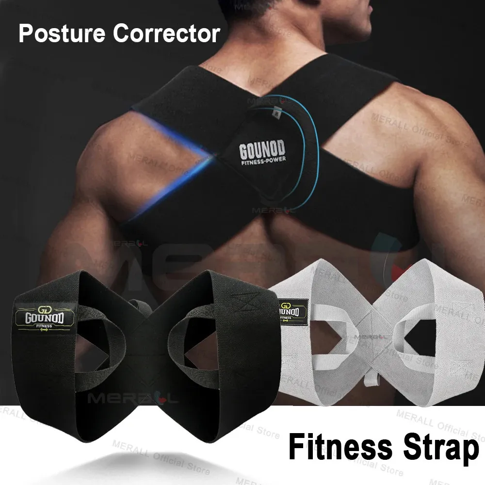 Back Posture Corrector Belt: Unisex Fitness Strap for Spine Correction ...