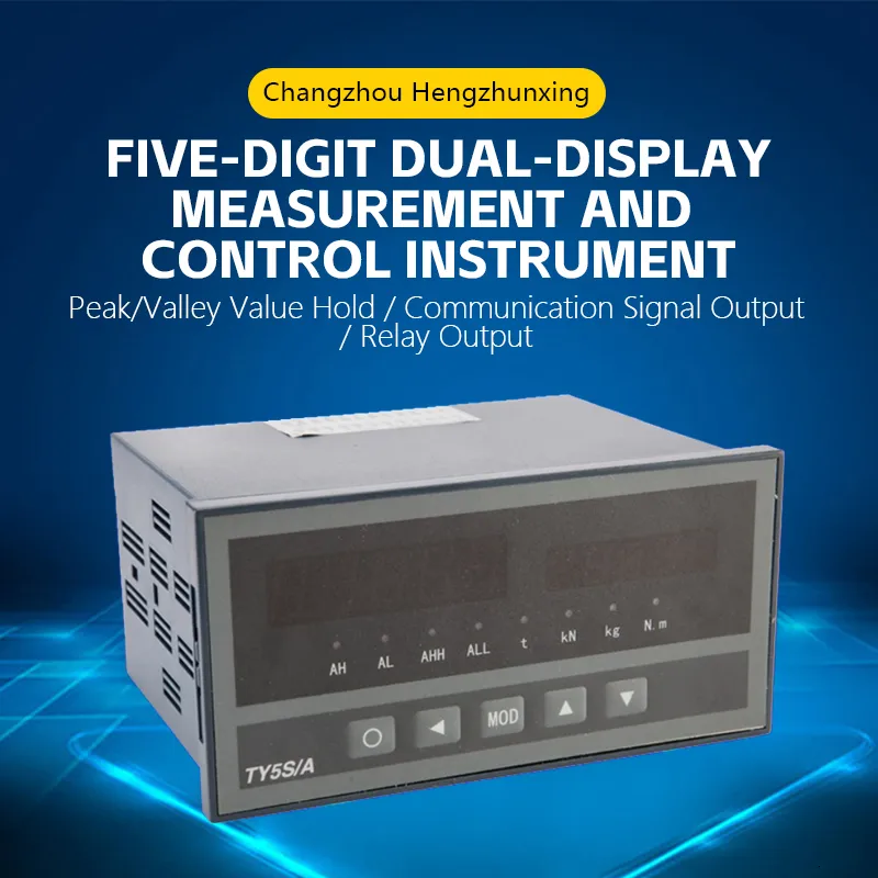 TY5S/A Type Five Digit Dual Measurement And Control Weighing Display ...