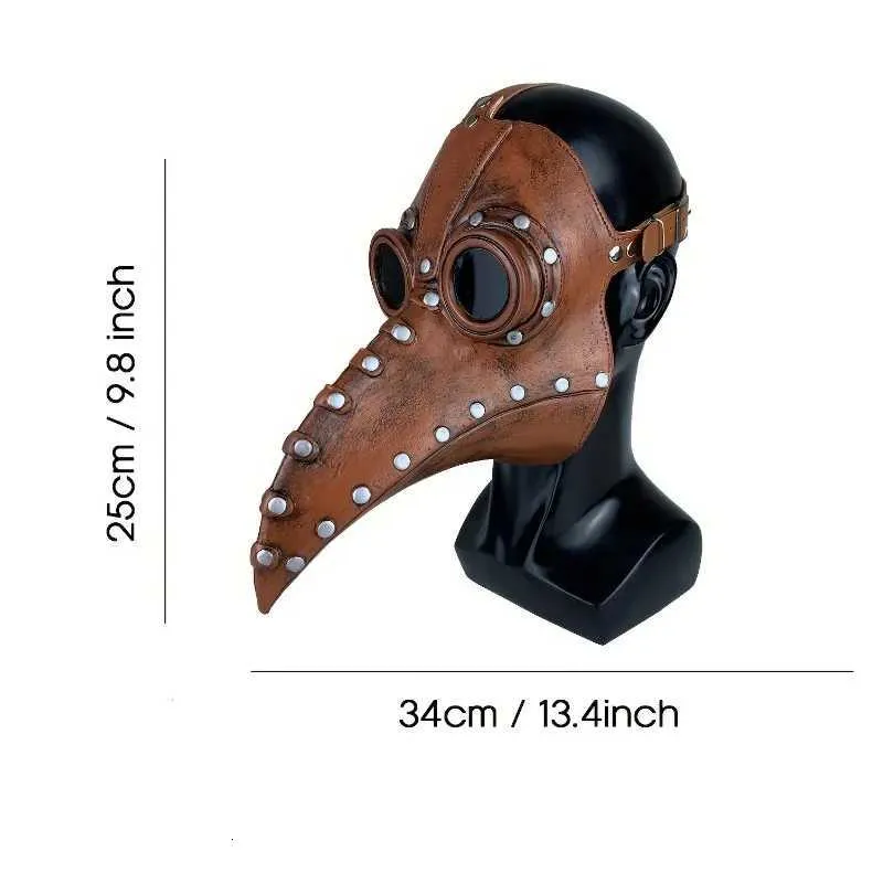 Bird Beak Mask Authentic Plague Doctor Steampunk... From Thousand_alley ...