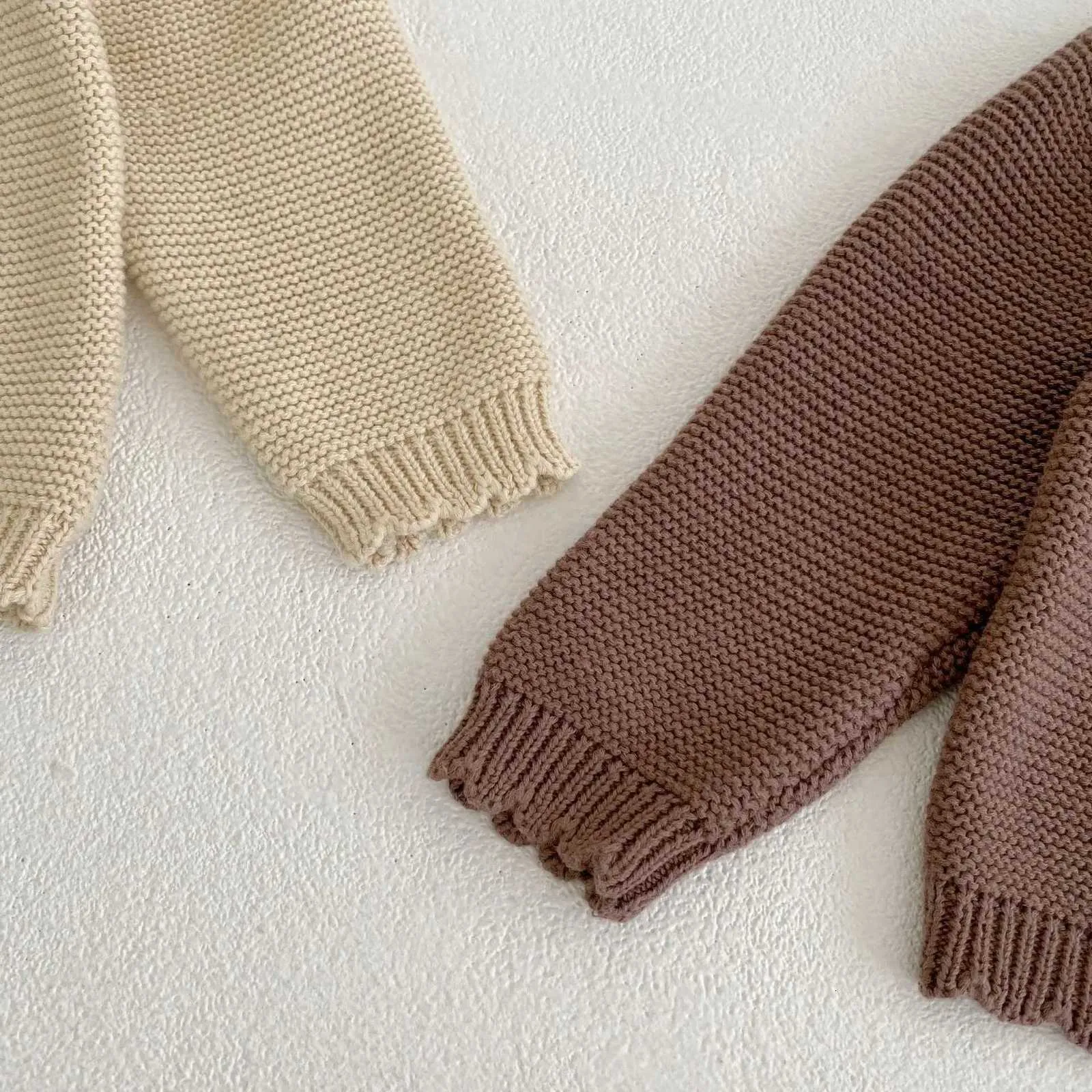 Unisex Baby Knitted Cardigan, Infant Toddler Cotton Sweater, Autumn ...