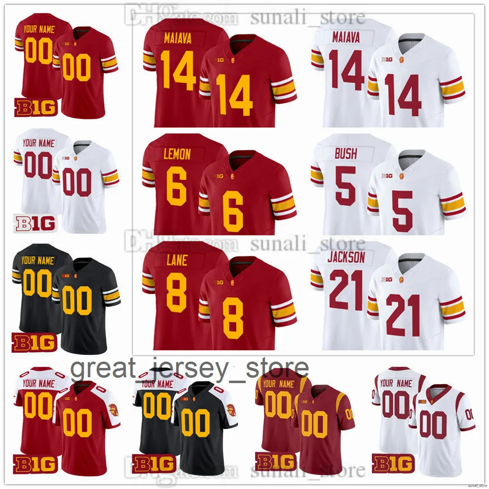 Stitched USC College Trojans American Football Shirts For Men 2021 ...