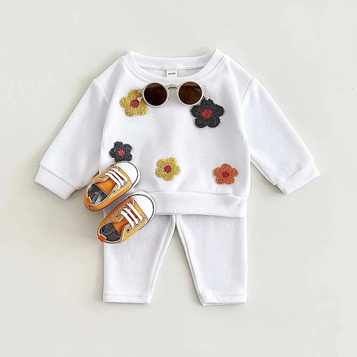 2025 Spring Baby Girl Clothes Cotton Newborn Kids Girl Clothing Sets ...