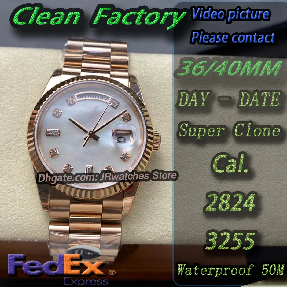 Luxury Clean Factory Men's Gold Watches For Men With Cal. 3255 ...