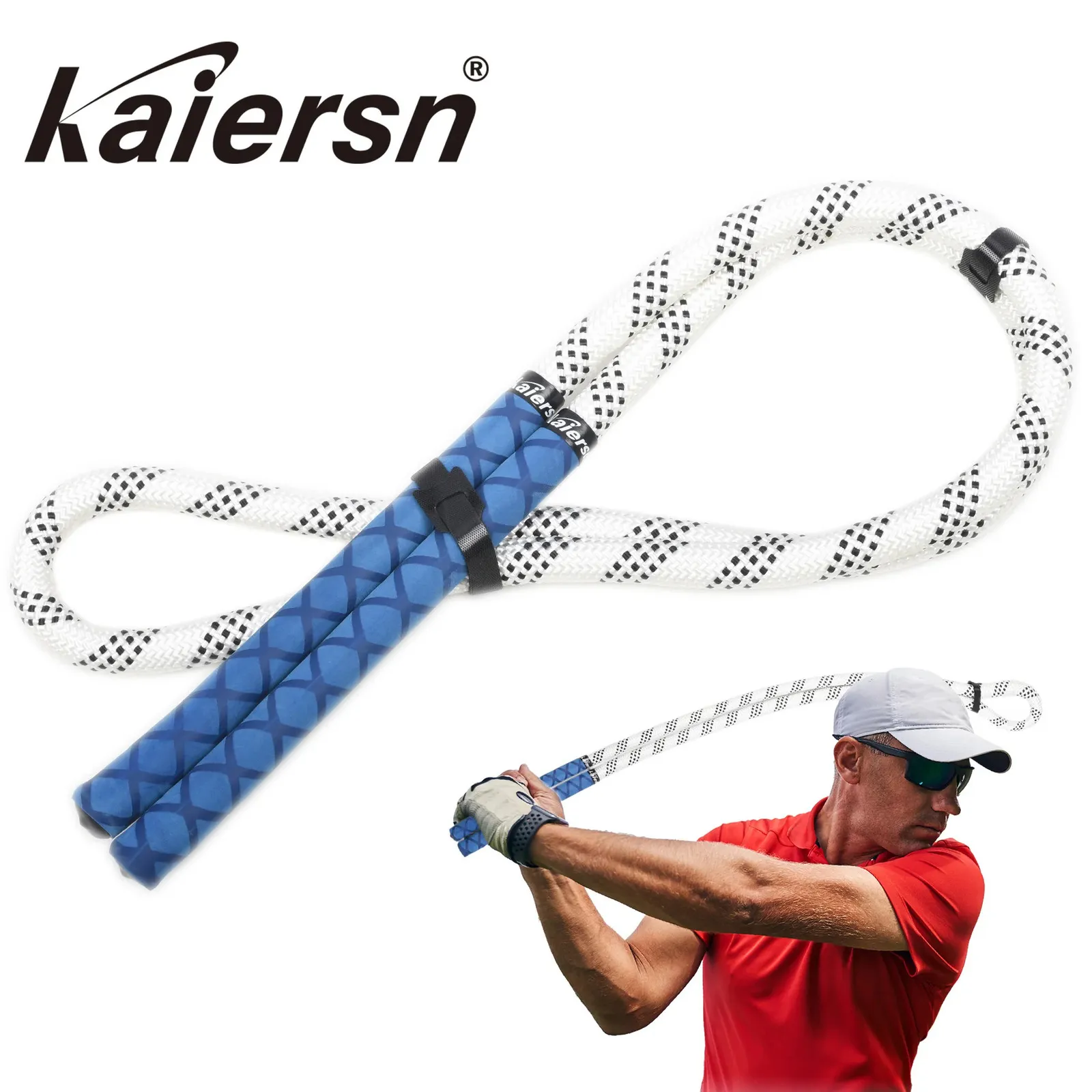 Golf Swing Training Rope Trainer Portable For Birthday Gifts Club ...