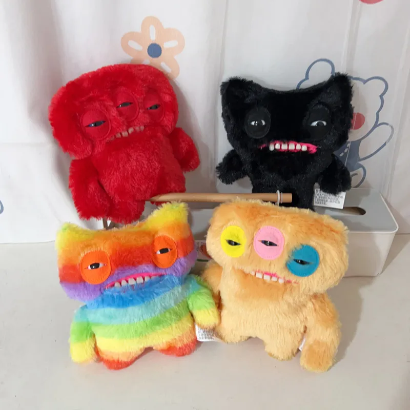 Cute Tooth Monster Plush Toy Ugly Cute Big Teeth Doll Funny Gift Doll ...