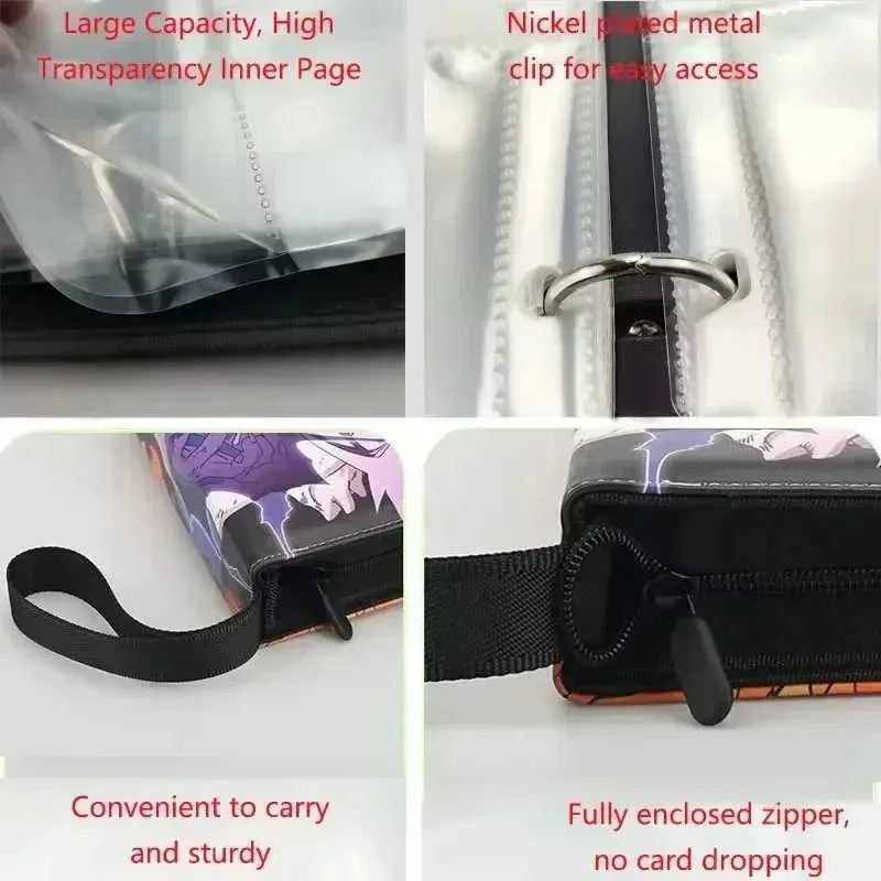 Card Album Book: Demon Slayer Card Holder with Tanjirou & Nezuko Design ...