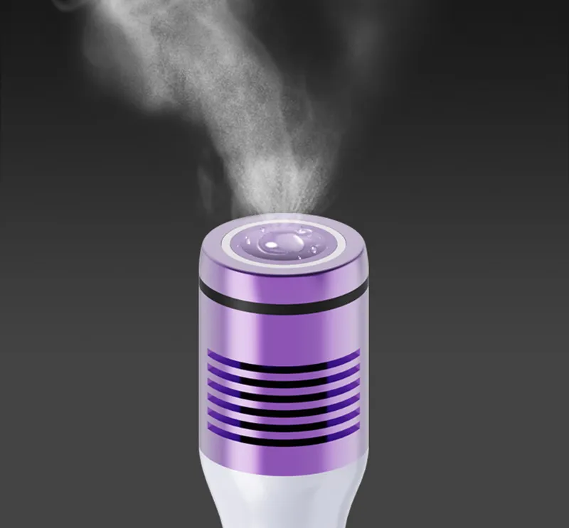 2-in-1 Cold Hammer Face Massager: Ultrasonic Vibrating Cleaning, Skin ...