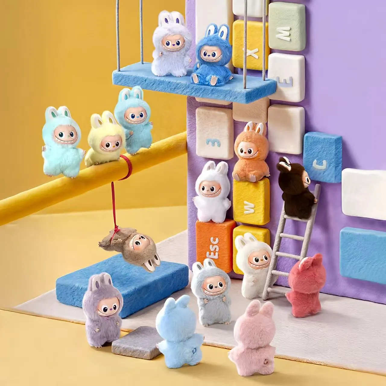 Labubu V4 Heart Code Series: Monsters Big Into Energy Blind Box 25 New ...