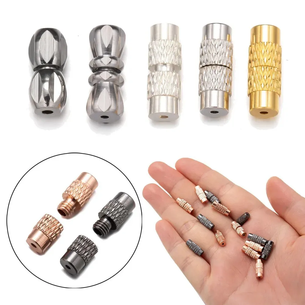Steampunk Screw Barrel Clasps For Jewelry Fasteners Buckles Set Of 20 ...
