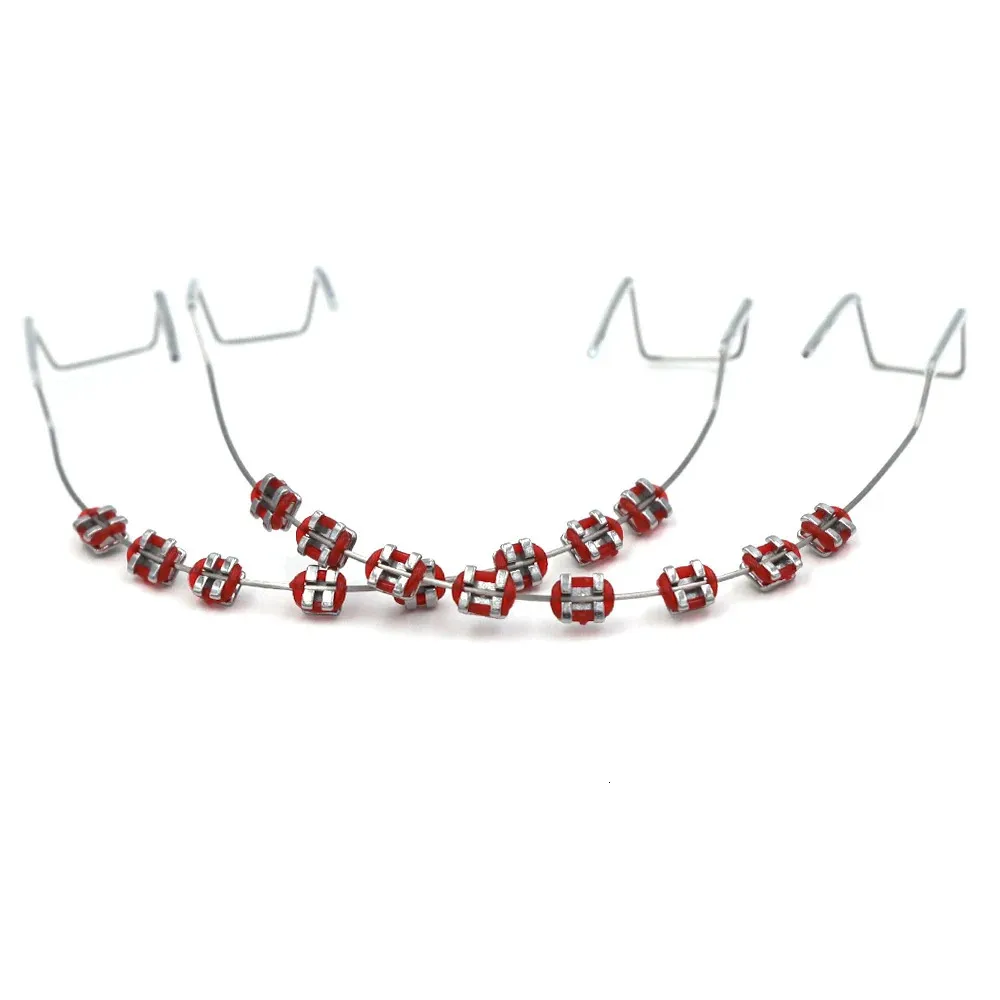 Temporary Tooth Decoration Dental Braces with Metal Wire Brackets for ...
