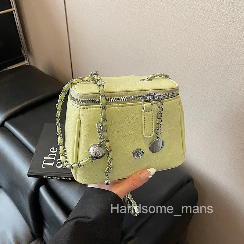Korean Fashion Womens Leopard Print Single Shoulder Bucket Bag Mini ...