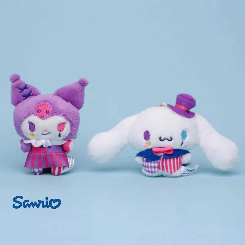 Sanrio Devil Cinnamoroll And Kuromi Cinnamoroll Plush Doll Keychain ...
