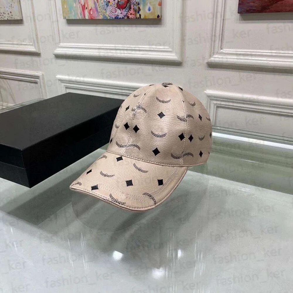 Mc Hats Leather Baseball Caps Fashionable Outdoor Travel Hats For Men ...