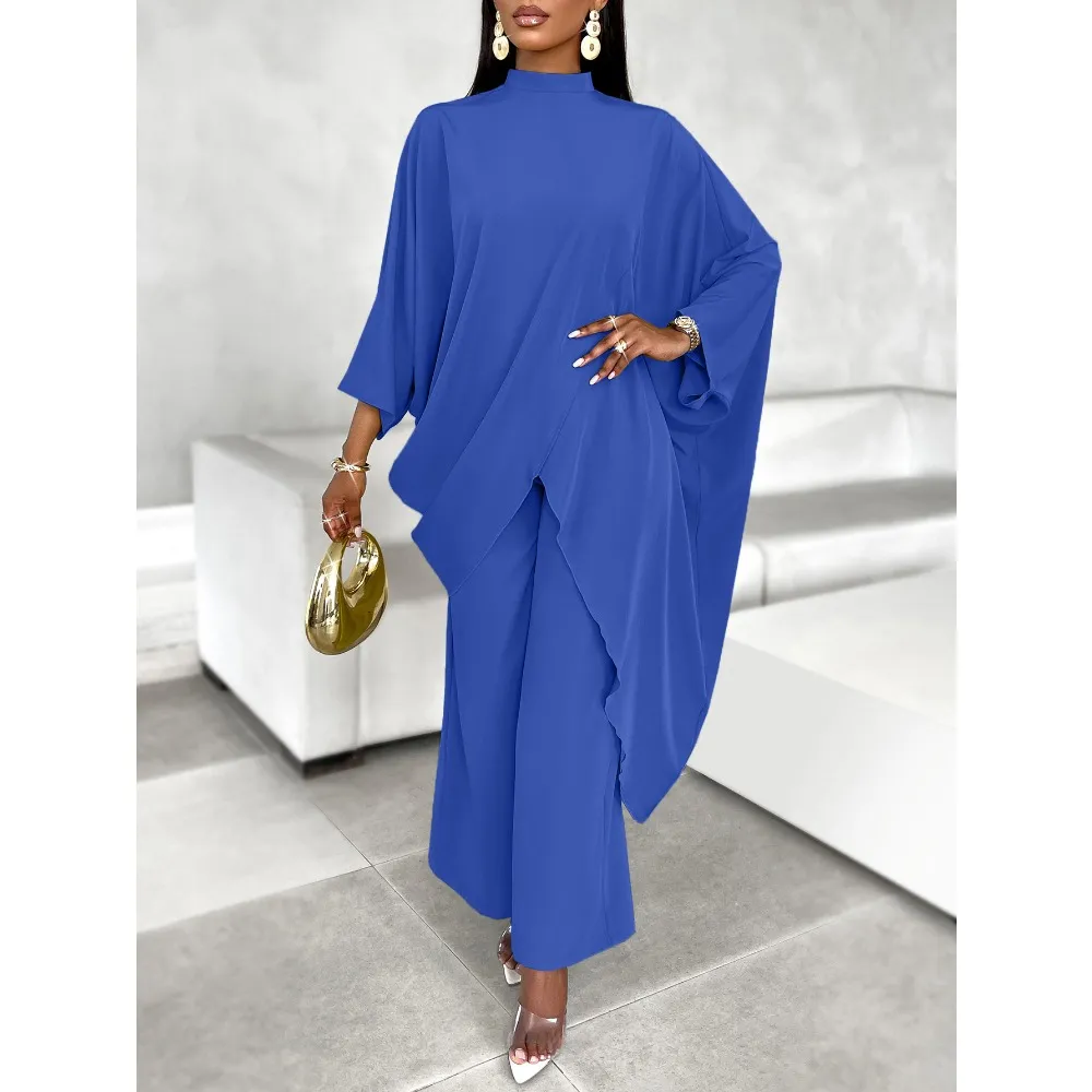 New European and American Autumn and Winter Solid Color Stand-Up Collar ...