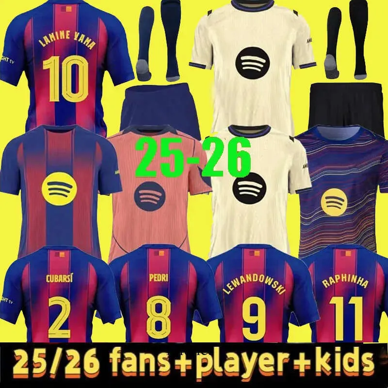 LAMINE YAMAL Soccer Jerseys 2025 2026 FCB Player Version Kit For Men ...