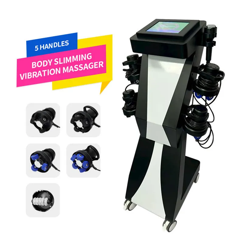 Multifunction 5 Handles Roller Therapy Face Body Slimming Vibration ...