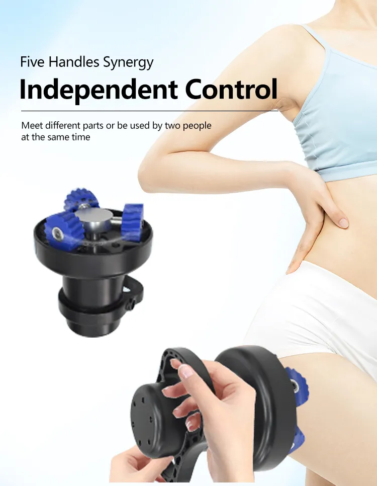 5 IN 1 Deep Vibration Massager Therapy for Face and Body Slimming and ...