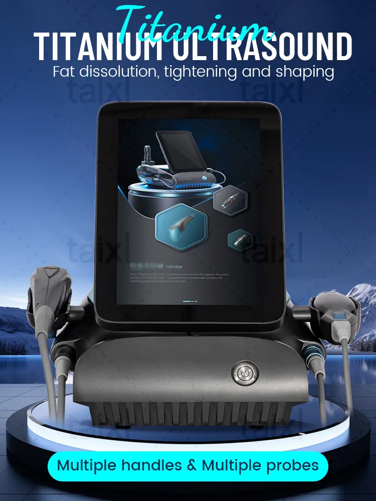3 In 1 Titanium Ultrasound Beauty Instrument Rf For Salons Enhance Cell ...
