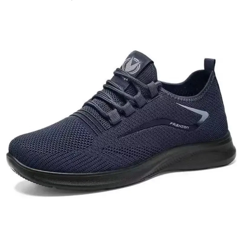 Men's Casual Sneaker Breathable Mesh Non-Slip Summer Shoes Preppy Style ...