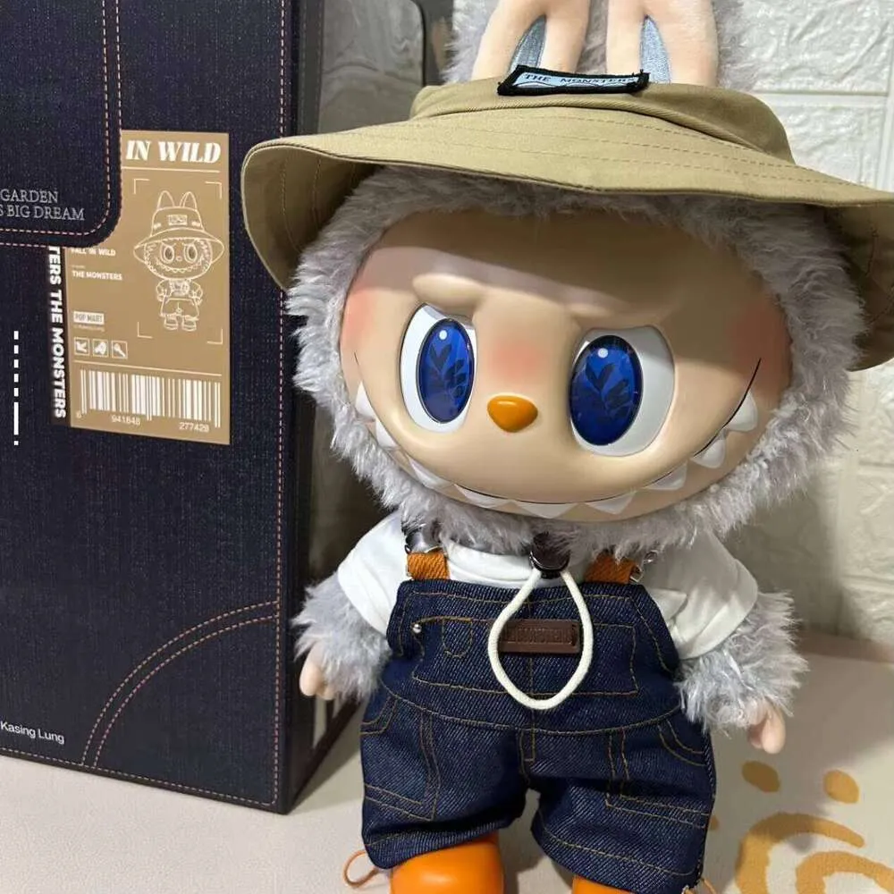 38cm Labubu Vans Collaborative Limited Edition Monster Vinyl Plush Doll ...