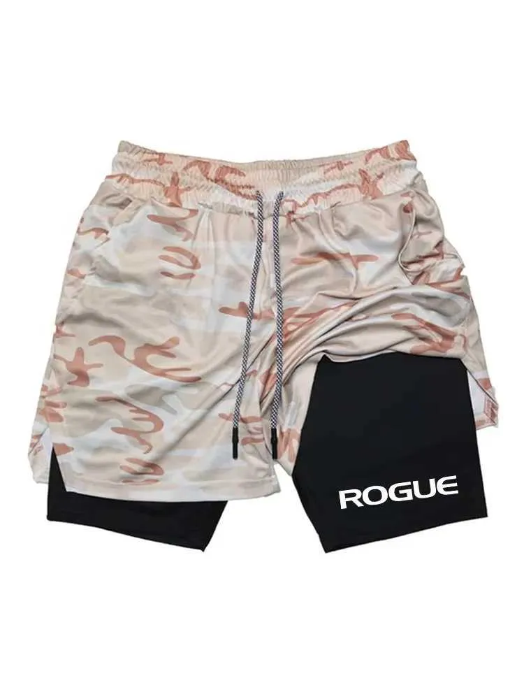 Men's 2 in 1 Running Shorts: Berserk Guts Quick Drying Breathable ...