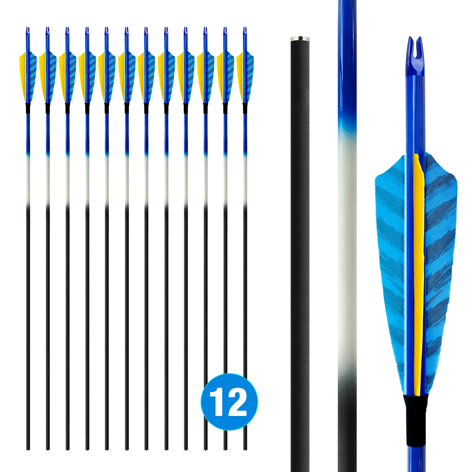 Precision Shooting: High Quality Carbon Fiber Arrow Target Dartss With ...
