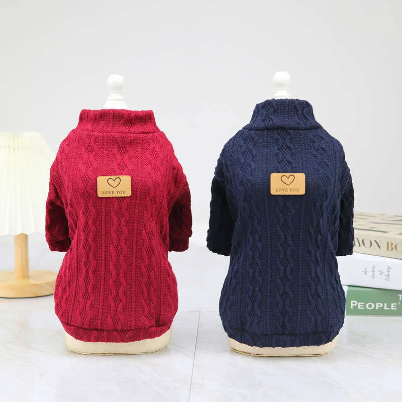 Clothing: New Teddy Small Dog Pet Clothes - Autumn Winter Four-Color ...