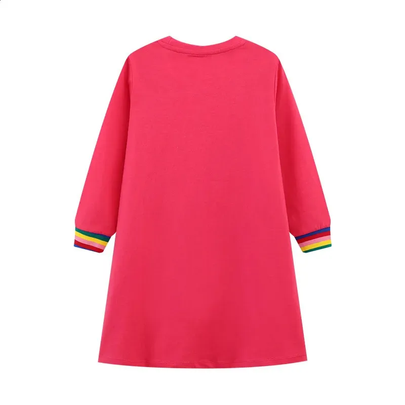 Jumping Meters 27T Princess Girls Mid-Calf Crepe Dress with Dot Print ...