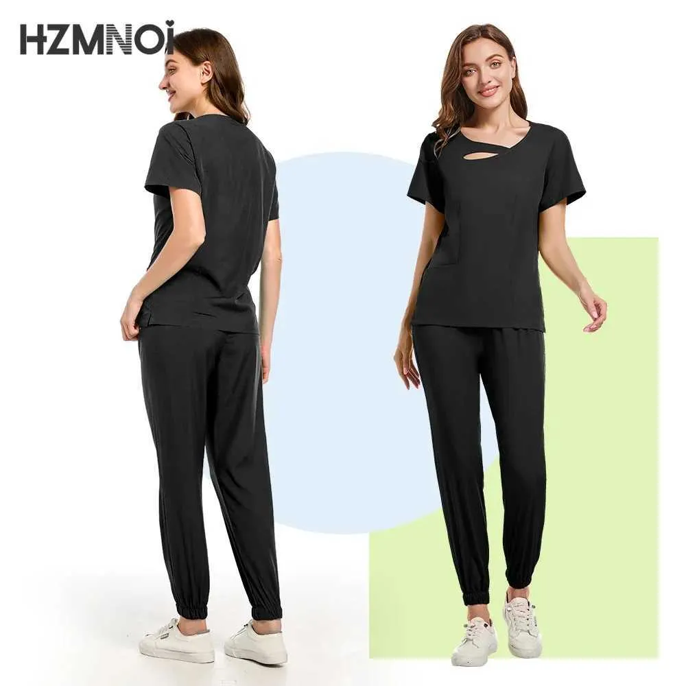 Multicolor Unisex Short Sleeve Pharmacy Nurse Uniform Hospital Doctor ...