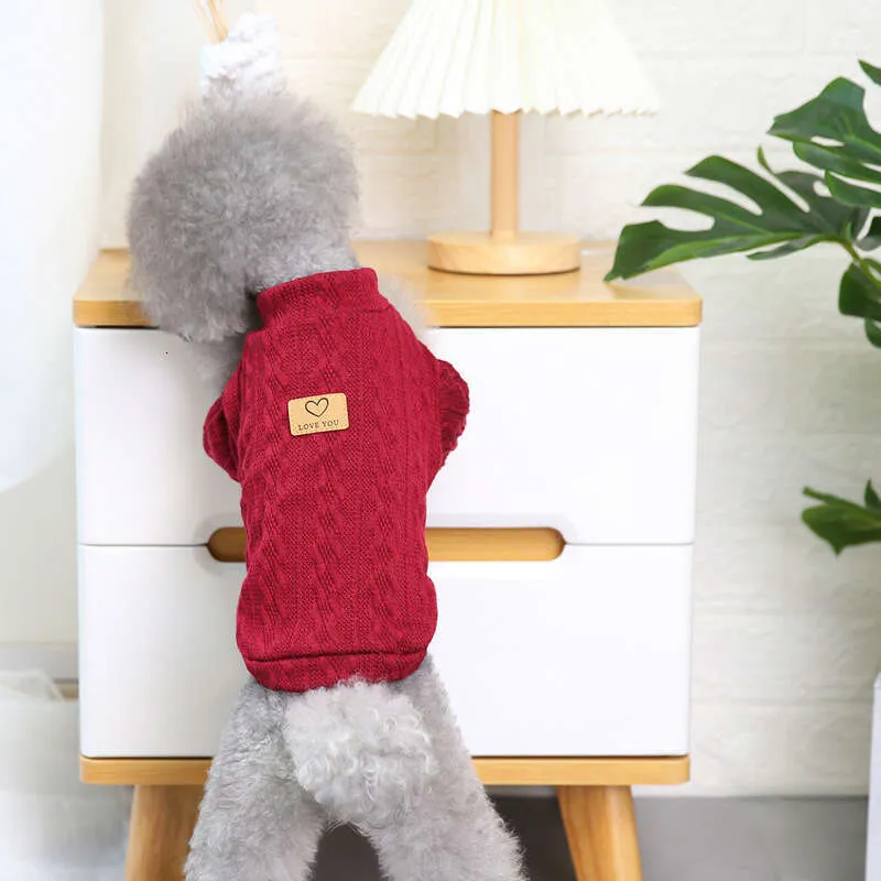 Clothing: New Teddy Small Dog Pet Clothes - Autumn Winter Four-Color ...