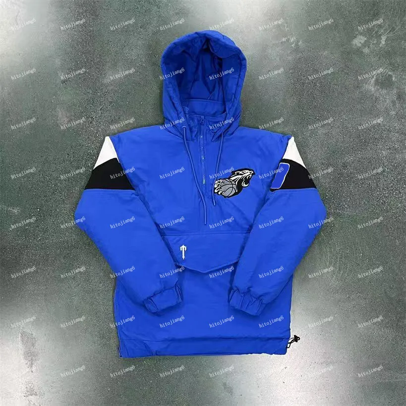 Men's Winter Trapstar Puffer Jacket With Big Fur Hood Warm Outdoor ...