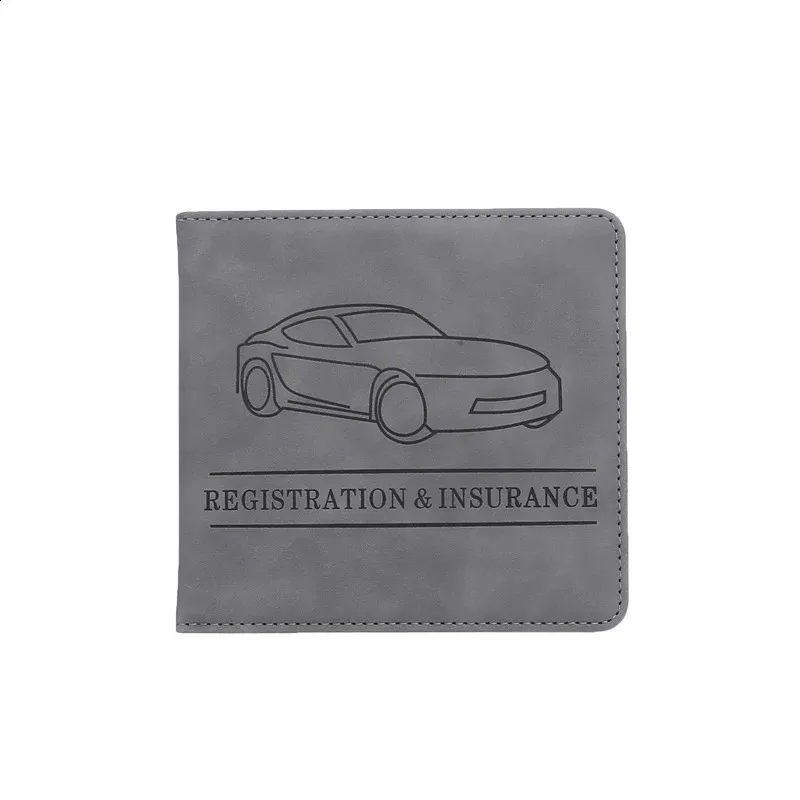 Car Registration and Insurance Holder, Vehicle Glove Box Organizer ...