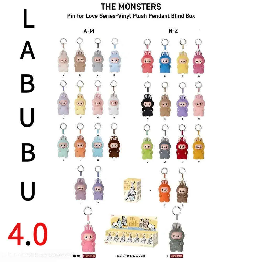 Labubu Doll Labubu Popmart Labubu Clothes V4 Heart Code Series ...