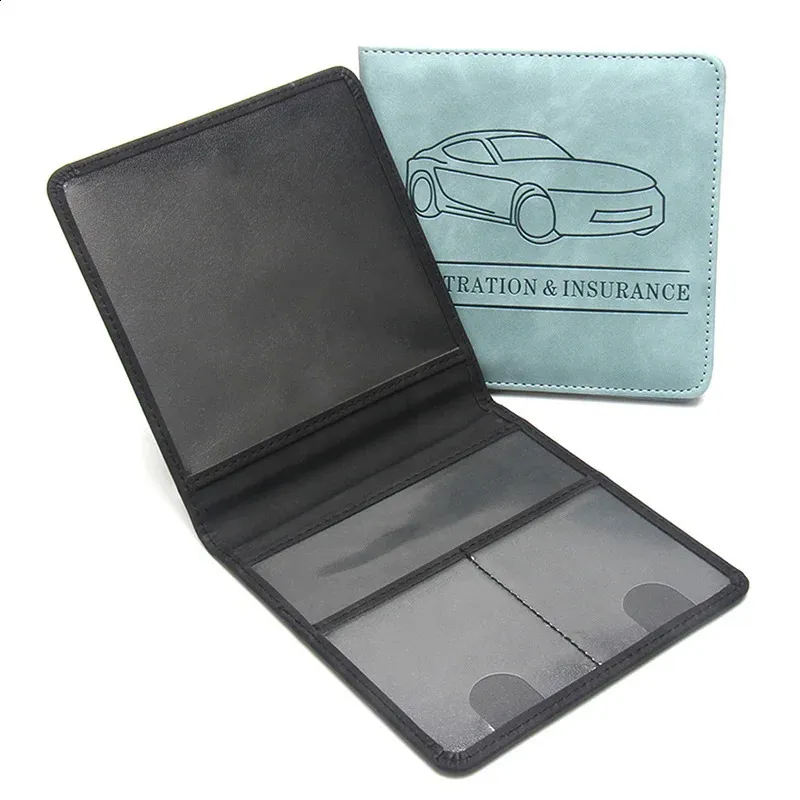 Car Registration and Insurance Holder, Vehicle Glove Box Organizer ...