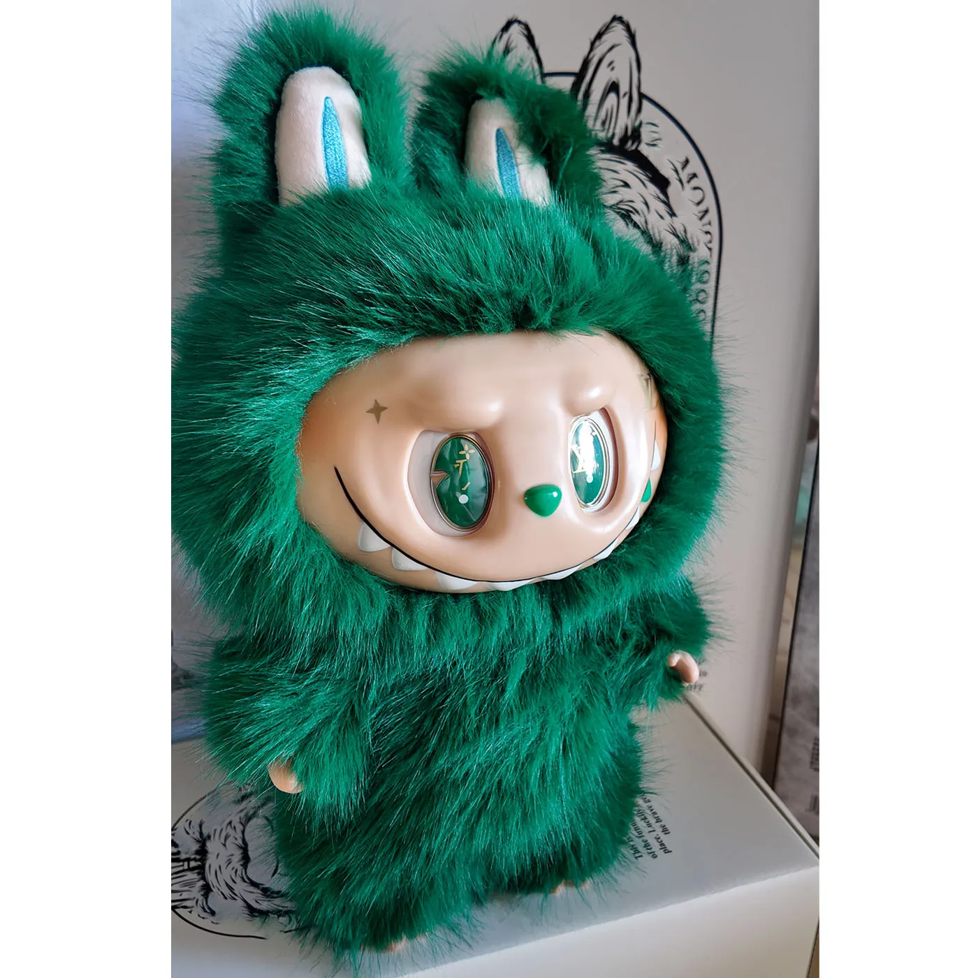 Labubu Hidden Angel In Clouds Series Dominik Mysterio Figure 38cm Vinyl ...