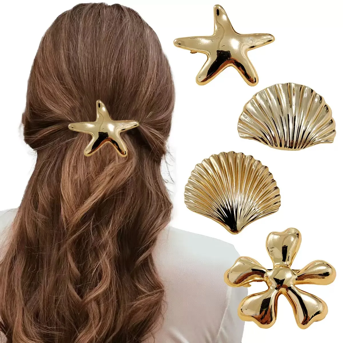 Woman's Designer Hair Clips: Letter Hairpin, High Quality Brand ...