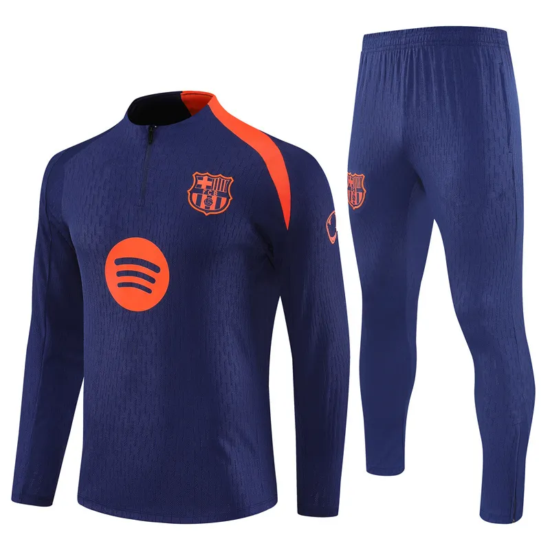 2526 Classic Tracksuit Retro Soccer Football Training Kit For Kids And ...