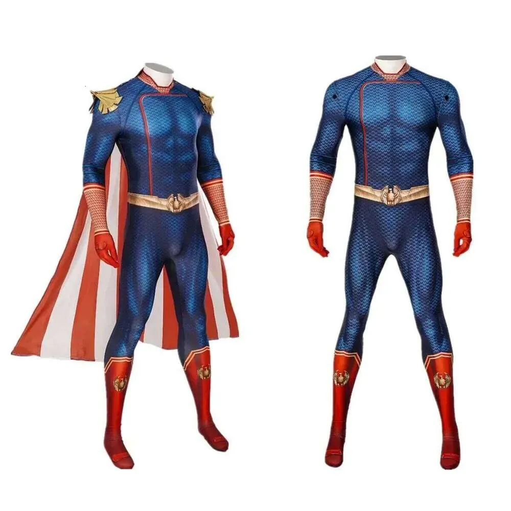 COFUN Homelander Aquaman Cosplay Set For Boys H Omelander Jumpsuit And ...