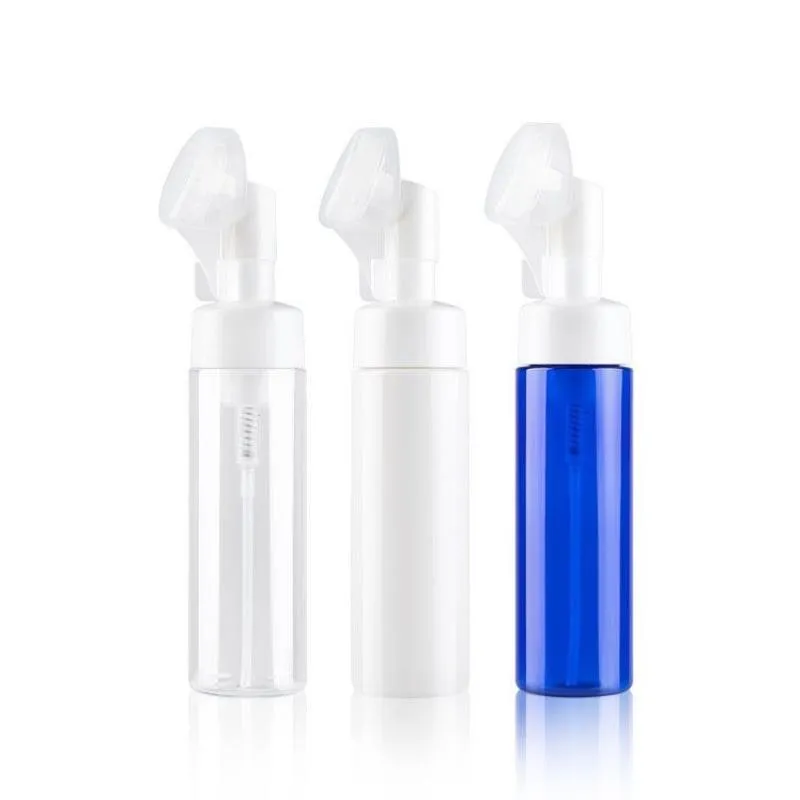 Refillable Clear Plastic Foam Reusable Pump Bottles With Gel Head And ...