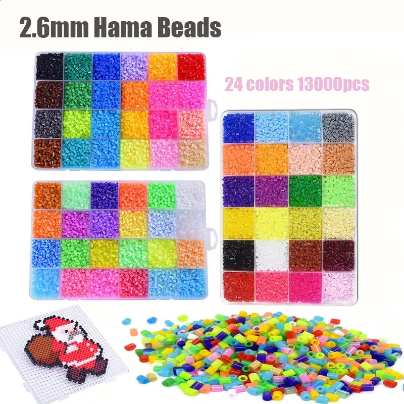 Hama Beads 5mm & 26mm 3D Puzzle DIY Fuse Beads Kit Educational Handmade ...