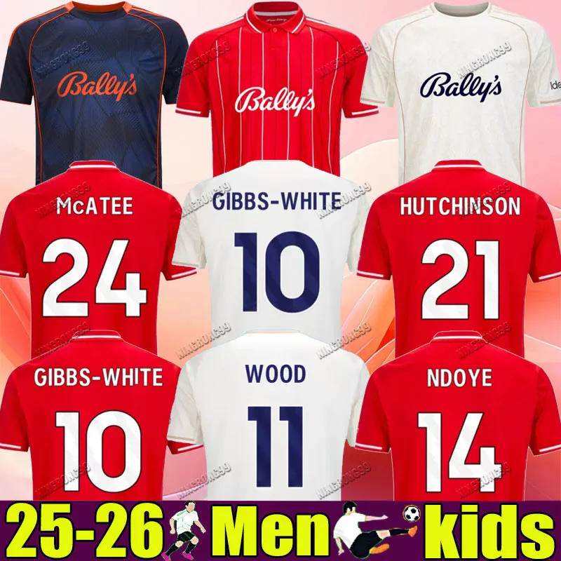 Nottingham Forest Soccer T Shirts Featuring Hudson Odoi, Elanga Forest ...