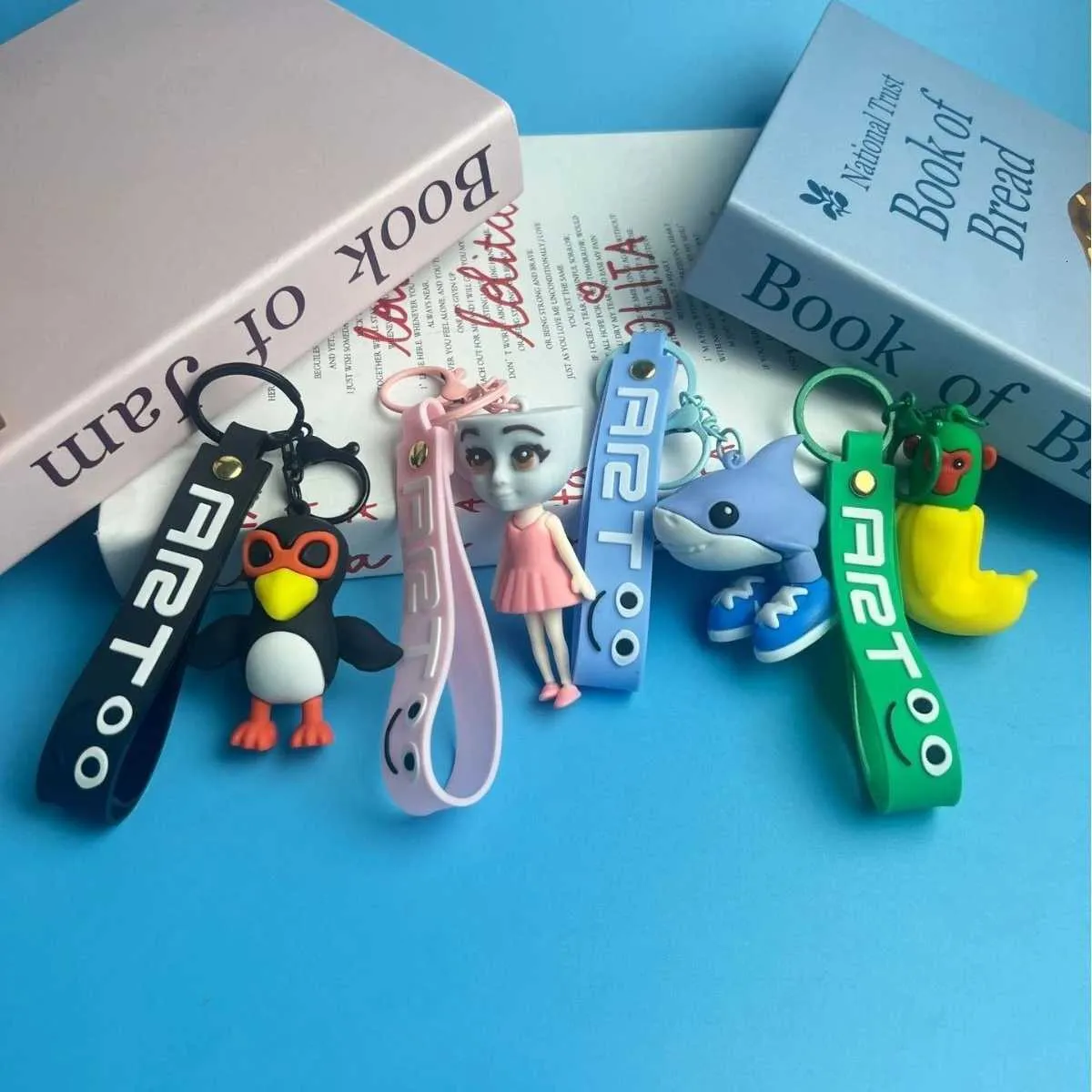 Italian Brainrot 3d Keychain Funny Animal Model Doll Key Ring For ...