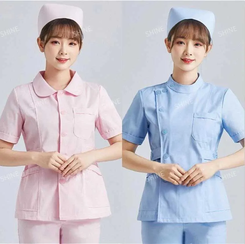 Pink Medical Hospital Uniform For Women Short... From Tomato_lele, $8. ...