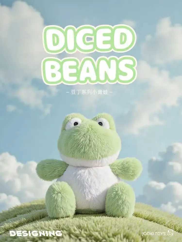 26cm Simulated Funny Frog Plush Doll, Handmade Cartoon Anime Cute ...