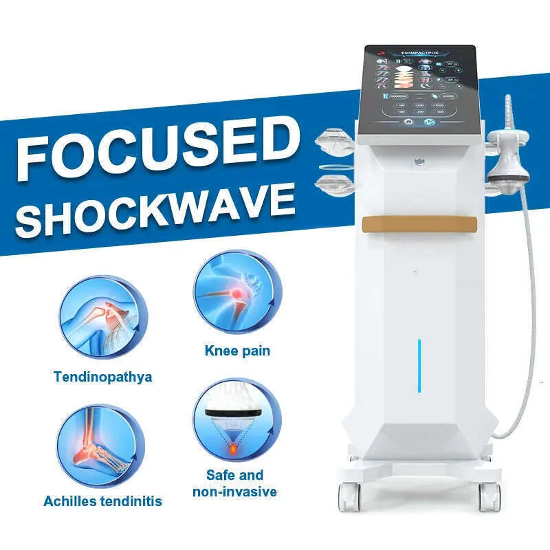 ESWT Piezoelectric Focused Eswt Shockwave Therapy Machine For Pain ...