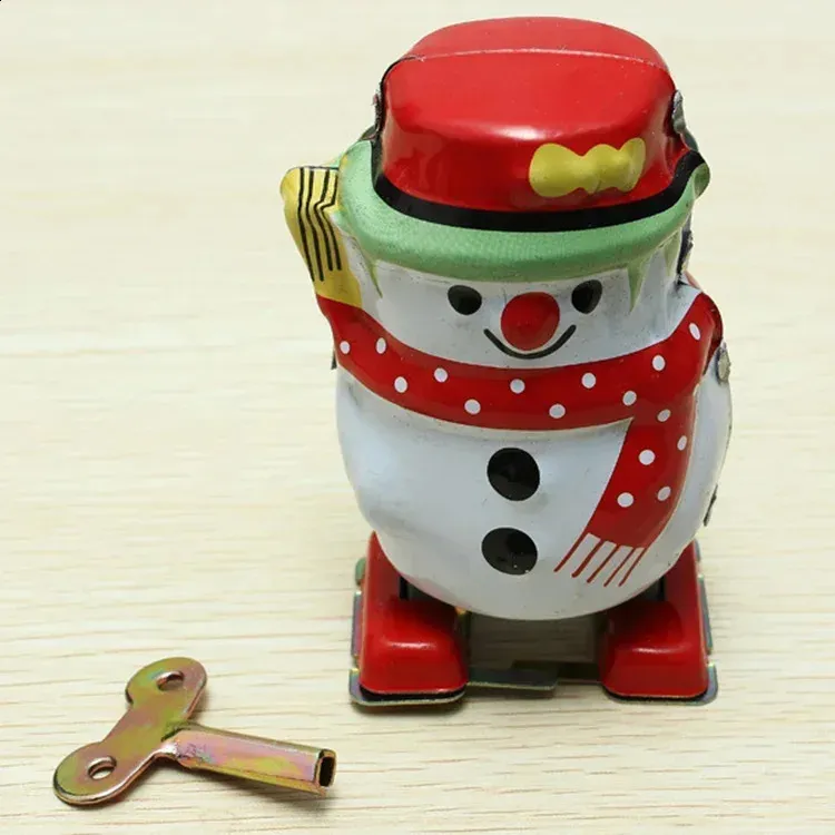 Funny Adult Collection Retro Wind-Up Toy Metal Tin Pull-Back Walking ...