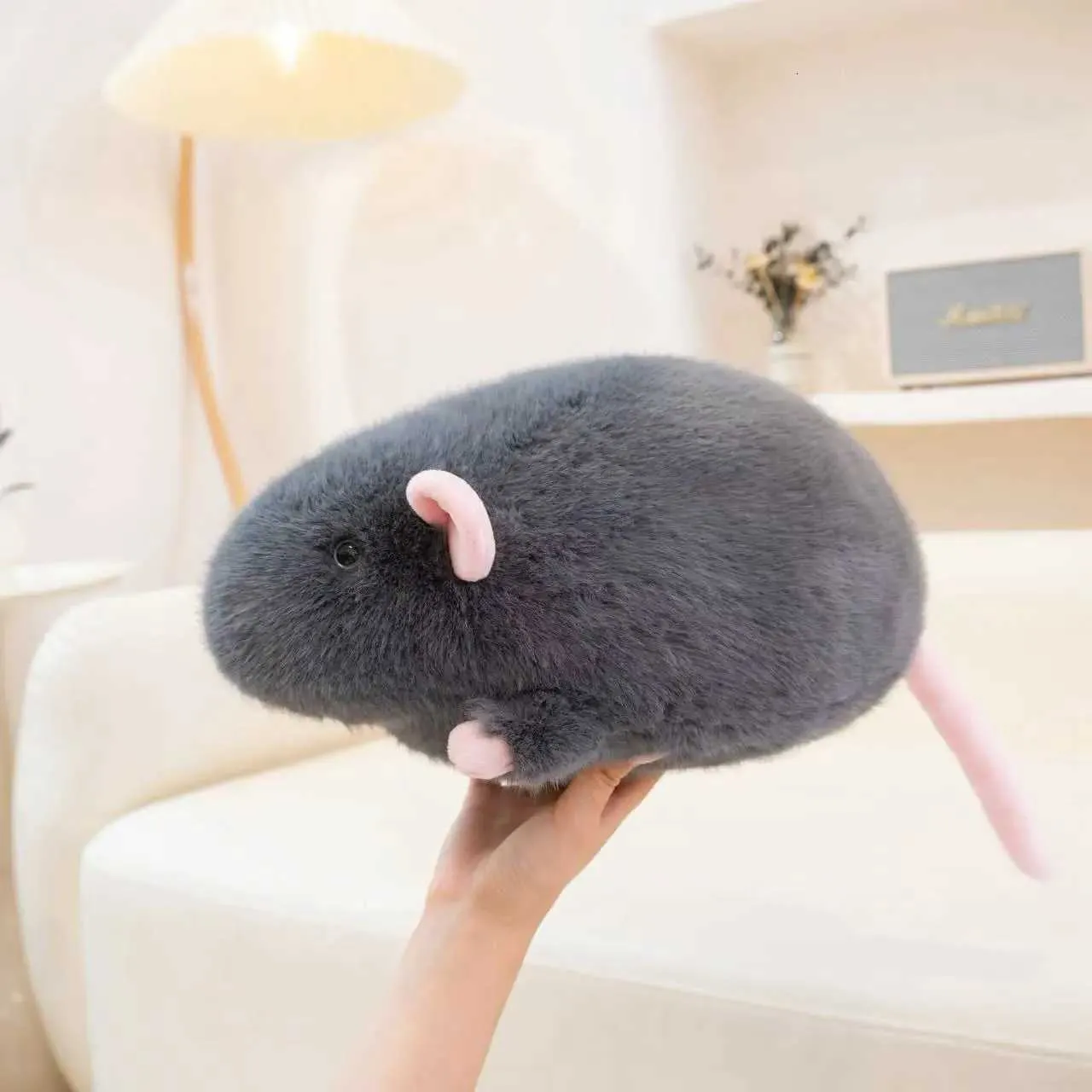 1835cm Latest Fat Big Mouse Doll Plush Toy Handmade Cartoon Anime Cute ...