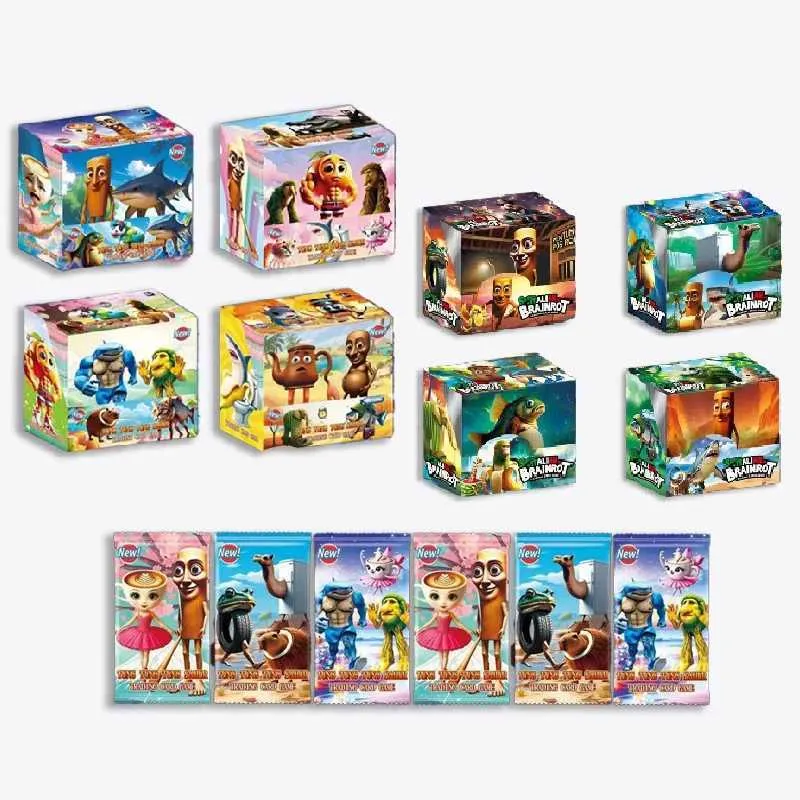 Italian Brainrot Pokemon Trading Card Sets Collection TungtungTokTokur ...