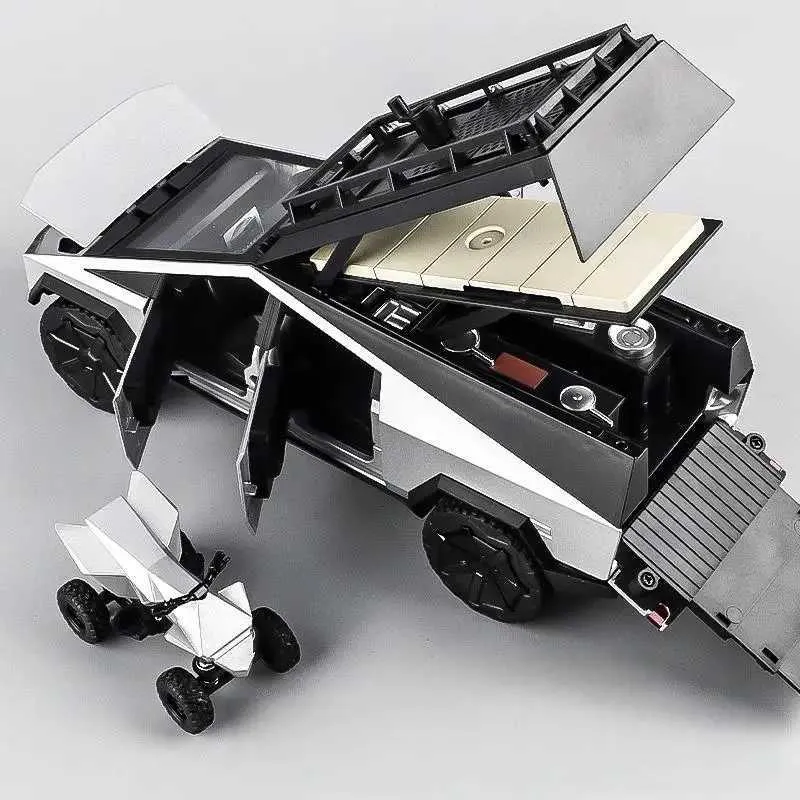 132 Cybertruck Off Road SUV Toy Car Alloy Metal... From Innovation ...